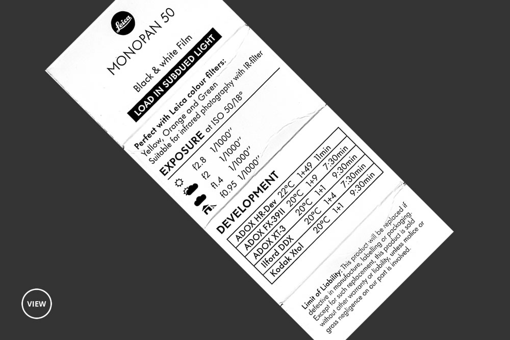 Leica Monopan 50 Black and White Film Review - Pentax User