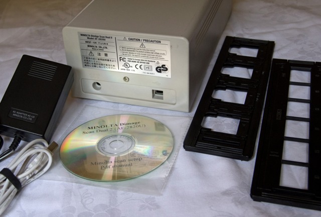 Minolta Dimage Scan Dual II 35mm film scanner for sale - Pentax User