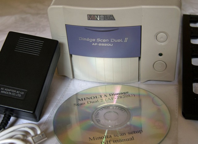 Minolta Dimage Scan Dual II 35mm film scanner for sale - Pentax User
