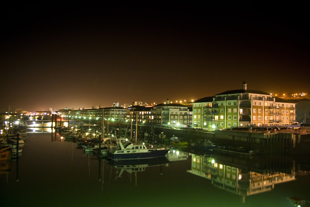 Brighton Marina at night by photosaurus - Pentax User