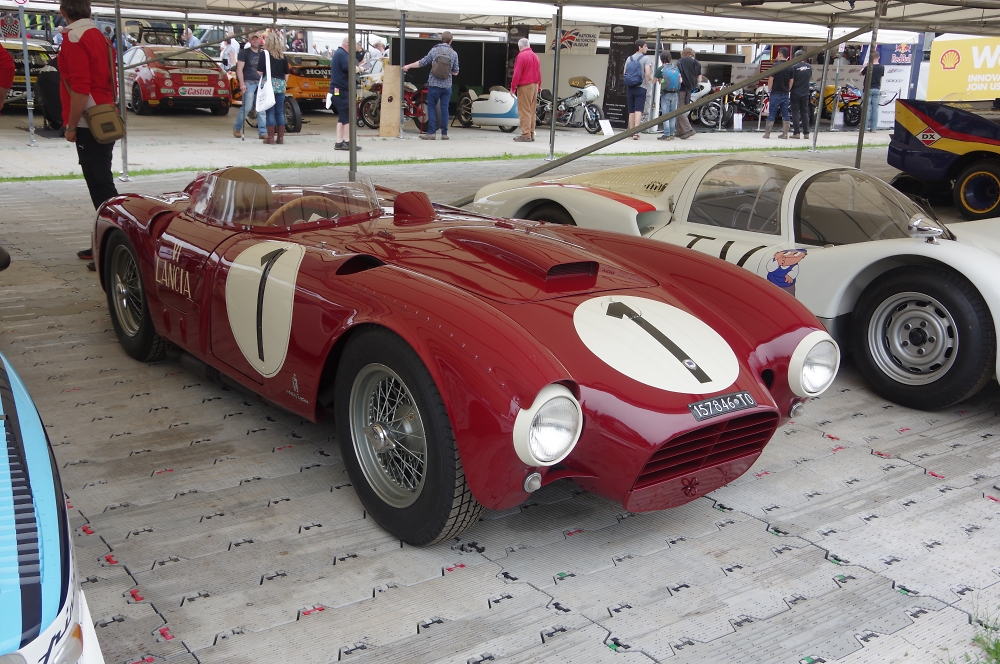 Lancia racing car.