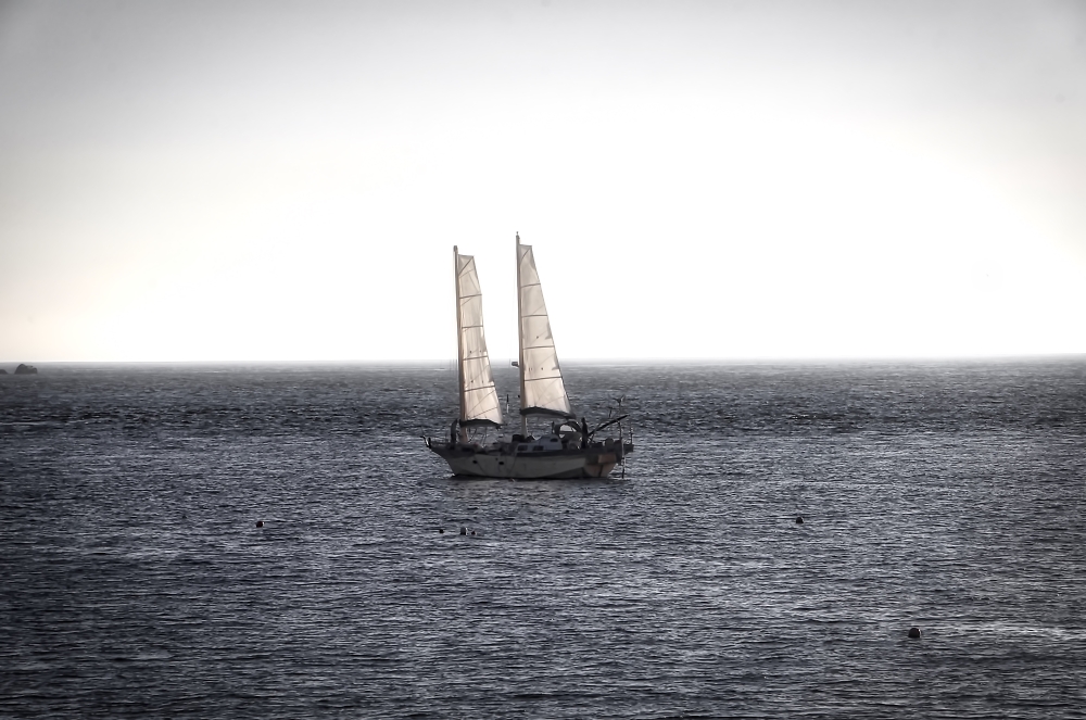 Just a boat leaving by Grodgeman - Pentax User