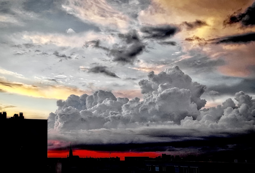 Sunset after the rain