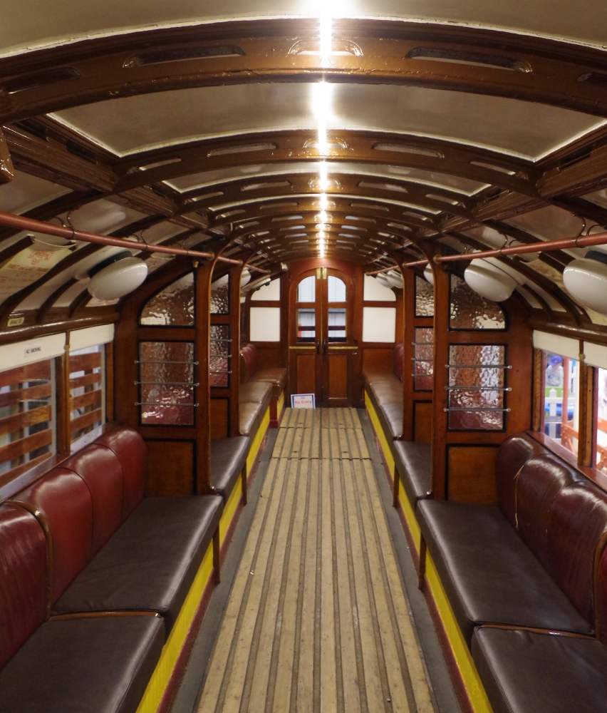 Edwardian Subway Train Interior by oldhat - Pentax User