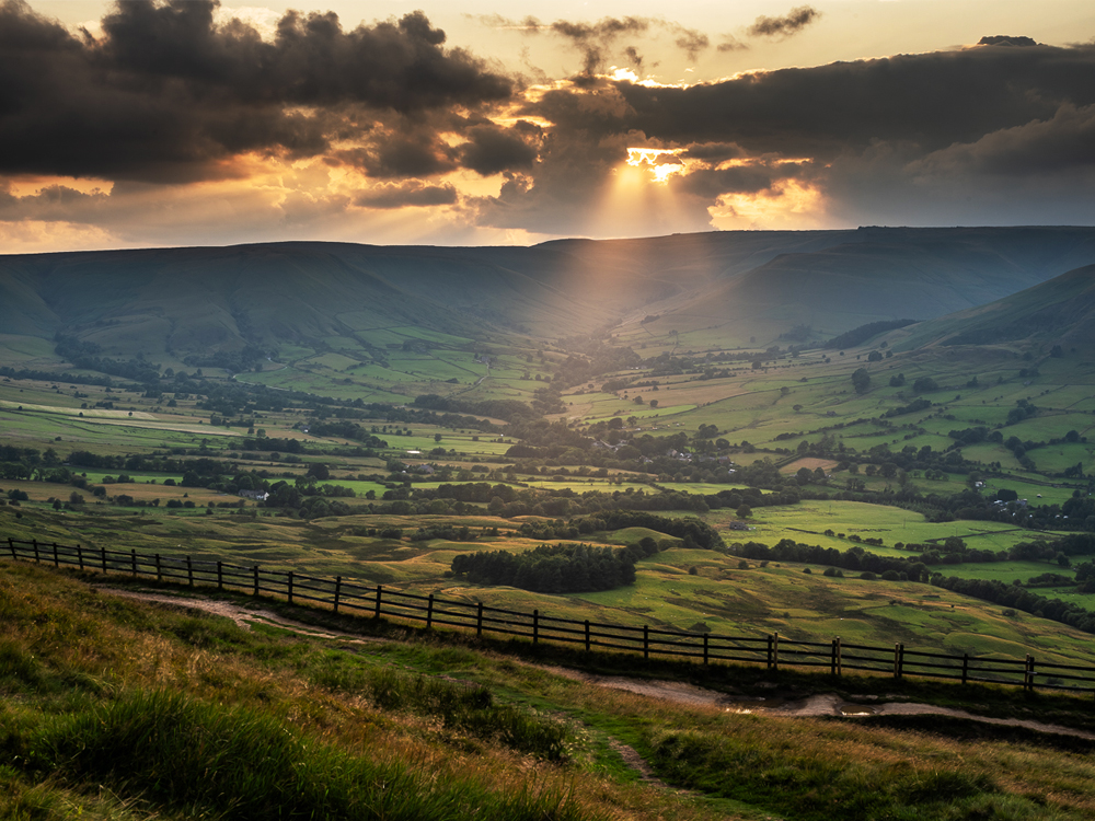 Sunset fro Mam Tor by jofford - Pentax User